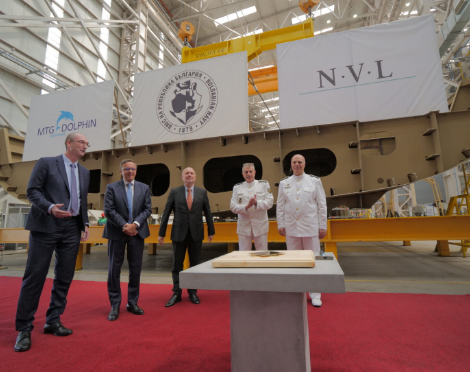 NVL keel laid 2nd multipurpose modular patrol vessel for the Bulgarian Navy