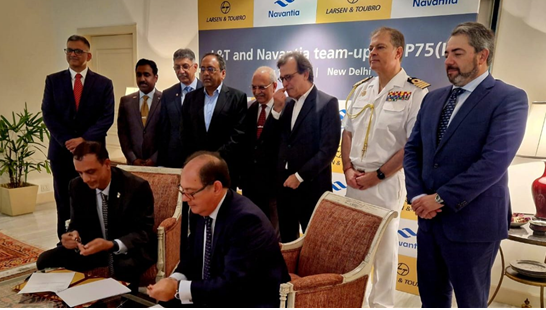 L&T and Navantia sign a Teaming Agreement for Project 75 (India ...