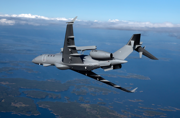 Bombardier Defense delivers Global 6000 Aircraft to Saab’s GlobalEye Program destined to join ...