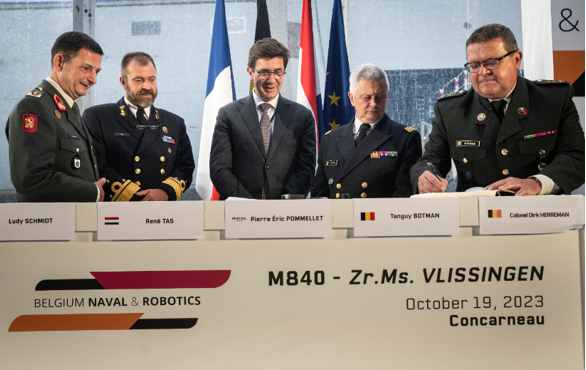 Launching of 2nd MCM vessel under rMCM programme