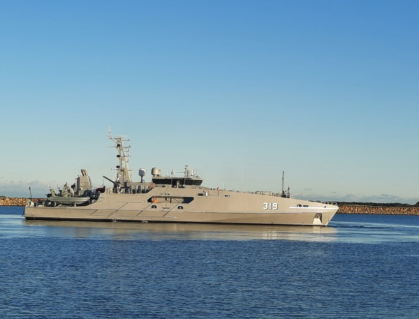 Australian Navy takes delivery of sixth Evolved Cape-class Patrol Boat