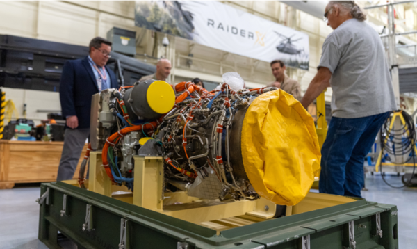 Sikorsky begins installation of improved turbine engine on RAIDER X®