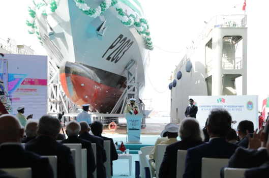 Dearsan launches 1st OPV for Nigerian Navy