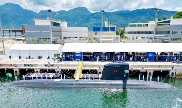 Brazilian Navy takes delivery of 2nd Scorpene submarine