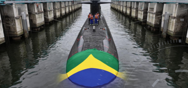 Brazil launches 3rd submarine built under ProSub program
