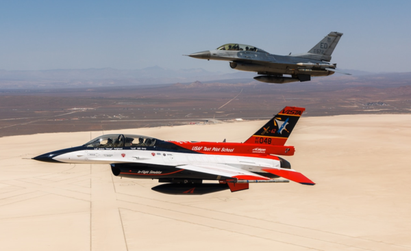 U.S. SecAF flies in AI-piloted VISTA