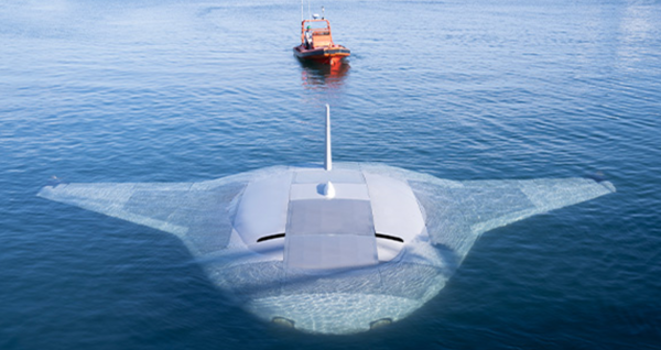 X-large UUV Manta Ray completes full scale test