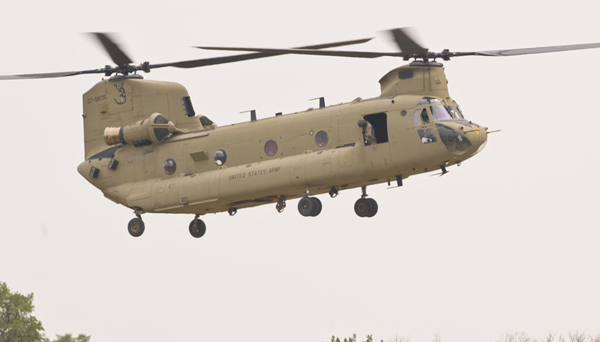 Boeing delivers 1st CH-47F Block II to U.S. Army