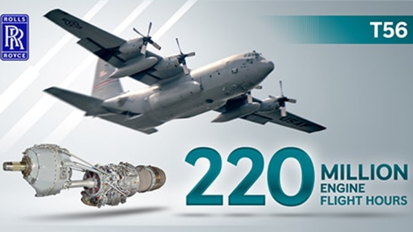 T56, AE 2100 engines accomplish 230 million combined flight hours