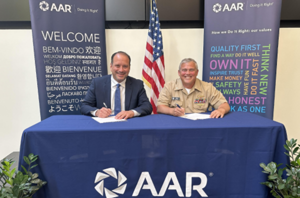 AAR, DLA Land & Maritime sign Supply Chain Alliance charter