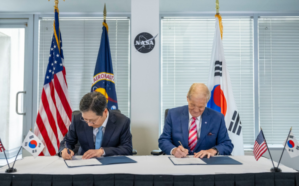 NASA, KASA sign statement of intent to advance cooperation