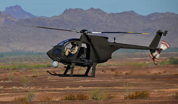 Boeing completes 1st flight test of AH-6 helicopter for Thai Army