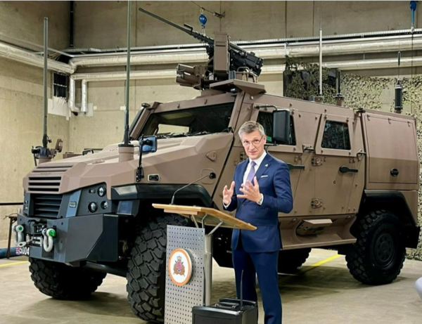 Thales Belgium delivers 1st Command Liaison and Reconnaissance Vehicles to Luxembourg Army