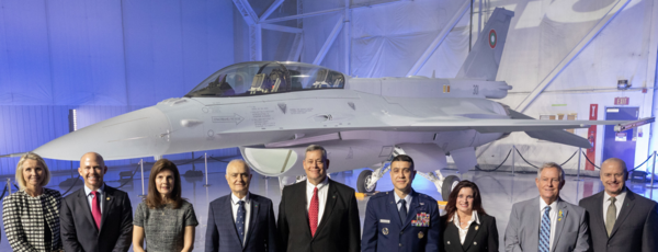 Lockheed Martin delivers 1st F-16 Block 70 jet to Bulgaria