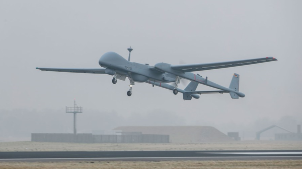German Heron TP flies first in upper airspace in Europe