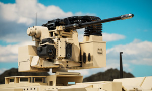 M230LF Bushmaster Chain Gun offers two ammunition feed paths