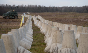 Poland builds first section of East Shield